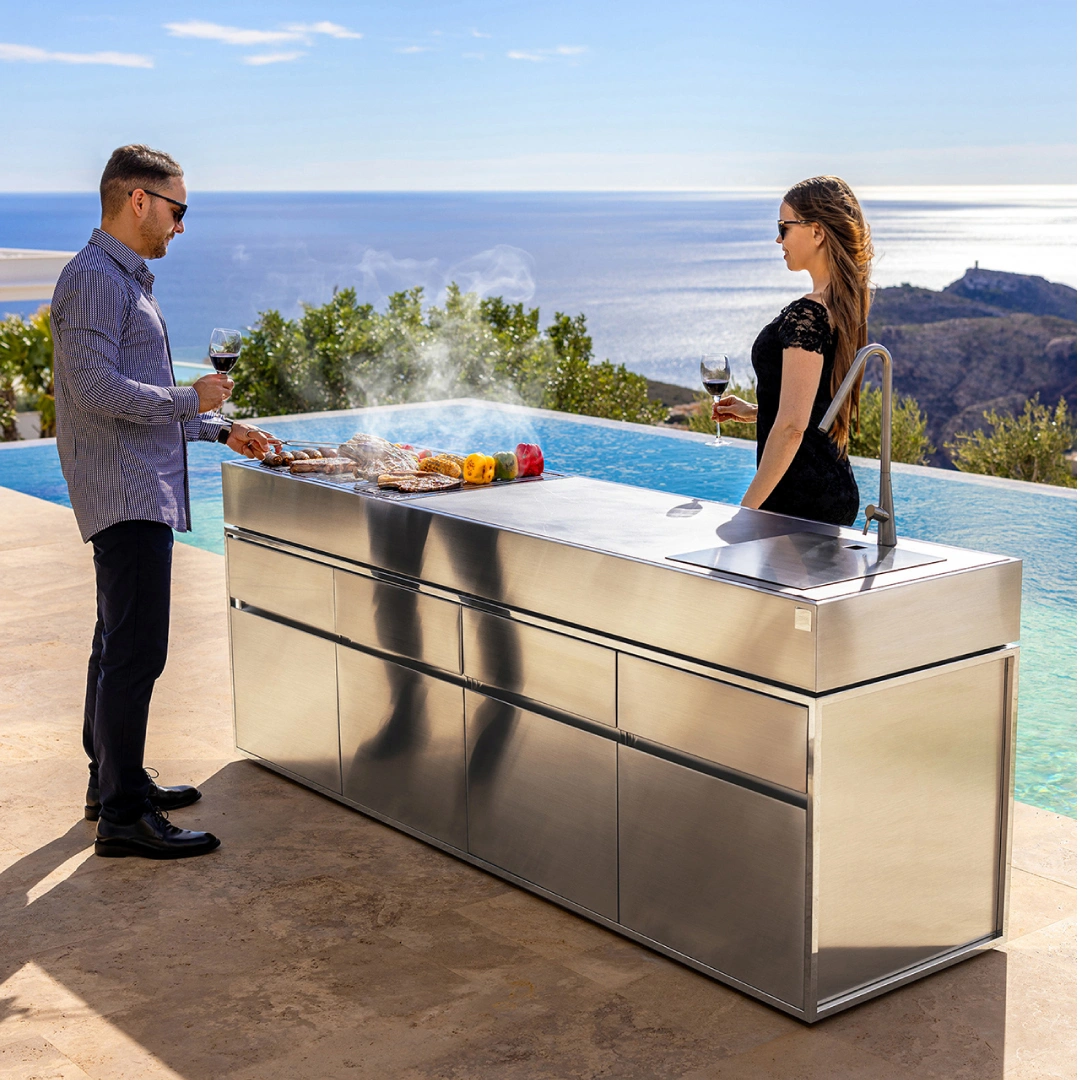 SENSATIONAL Stainless Steel Outdoor Kitchen ≫ COCOA
