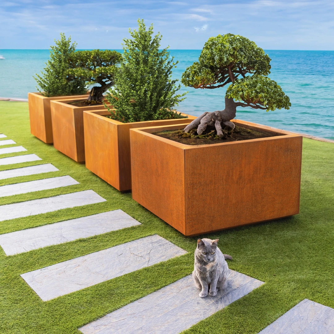 The BEST Square Outdoor Planters | KUBIK
